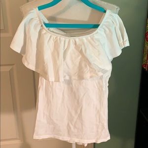 Old Navy | Shirts & Tops | Old Navy Euc Ruffle Off Shoulder Top | Poshmark